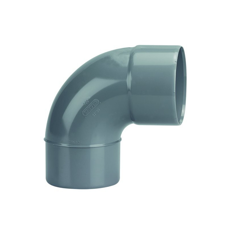 COUDE PVC MALE-FEMELLE 87°30 Ø 40 - Ø 40 - Baignoire